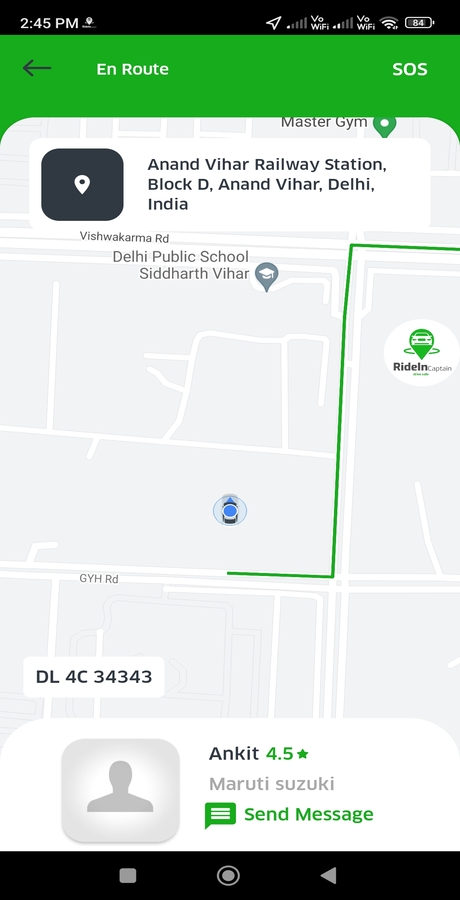 RideIn Taxi App- iOS Taxi Booking App by ankitsinha123 | CodeCanyon